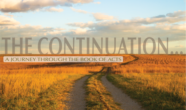 Sermon Series: The Continuation - Westwood Roxboro