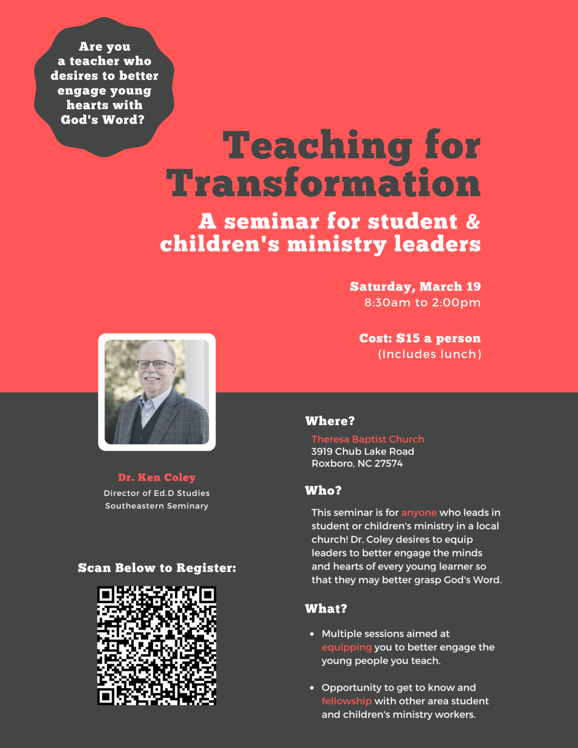 Teaching For Transformation Conference - Westwood Roxboro